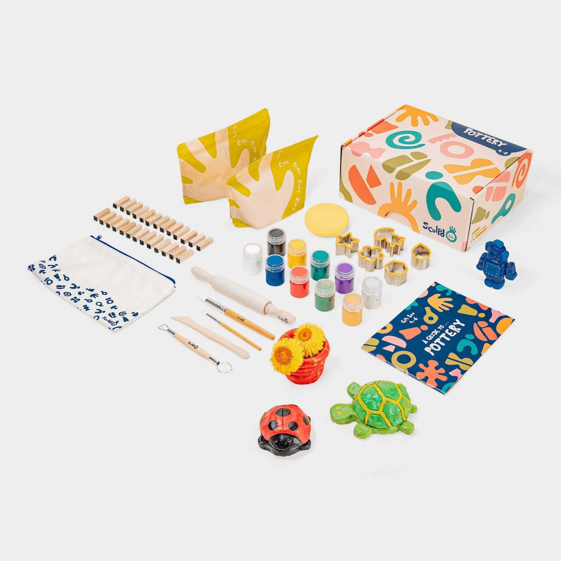 Sculpd Pottery Kit | The Original Air-Dry Clay Starter Kit