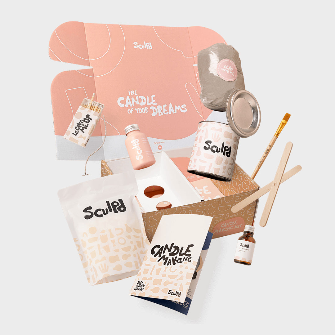 Sculpd Pottery Kit | The Original Air-Dry Clay Starter Kit