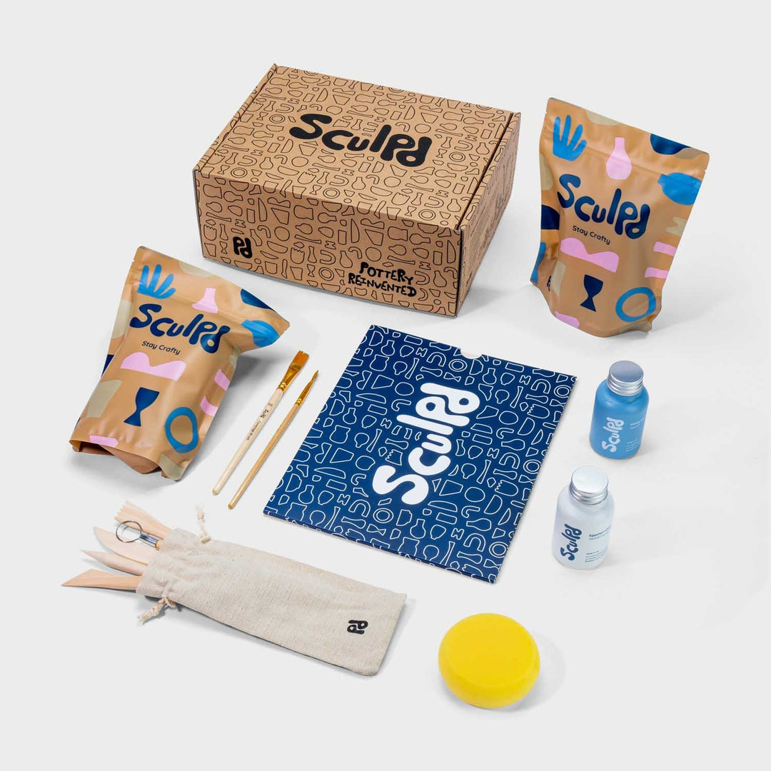 The Craft Mega Bundle | Three-in-One Pottery, Painting & Candle Making ...